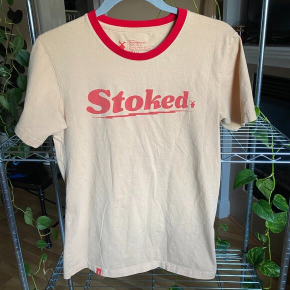 Dutch Bros | Shirts | Dutch Bros Stoked Ringer Tee | Poshmark